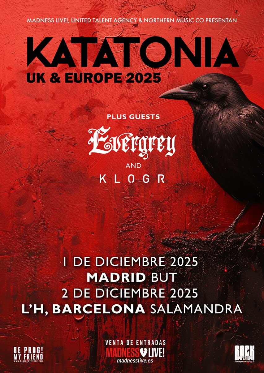 KATATONIA: Nuevo single "Temporal" y gira europea anunciada